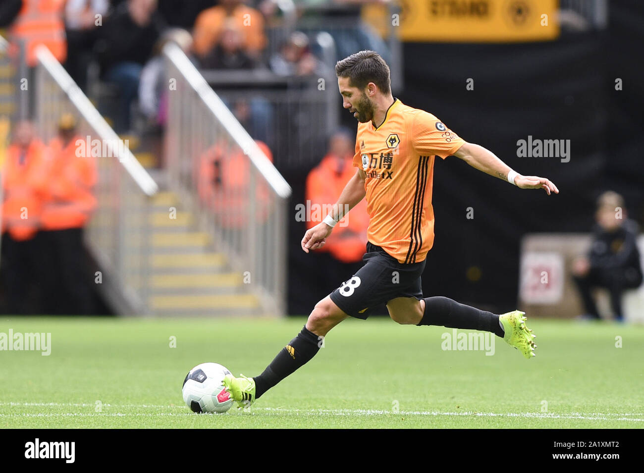 28th September 2019, Molineux, Wolverhampton, England; Premier League ...