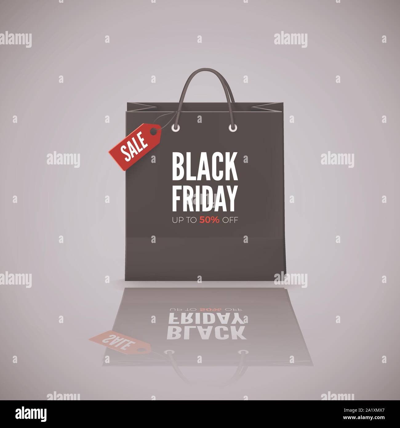 Black friday red gift Stock Vector Images - Alamy