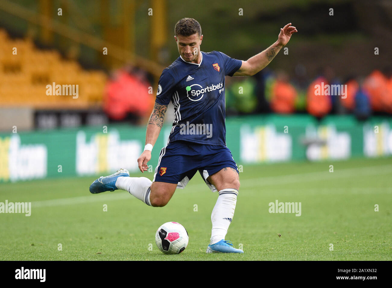 28th September 2019, Molineux, Wolverhampton, England; Premier League ...
