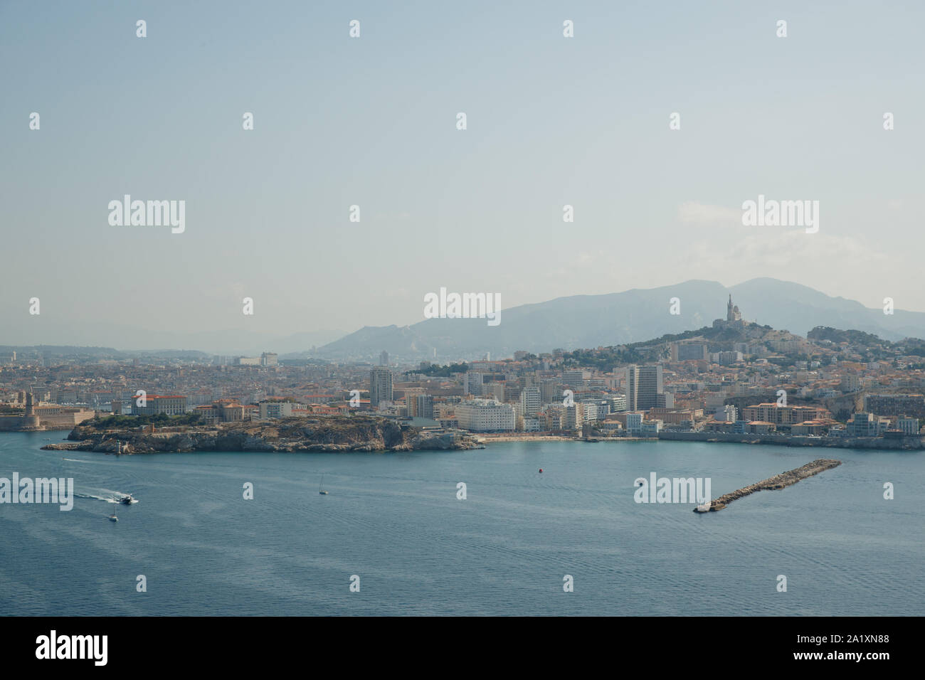 Birds eye view marseille france hi-res stock photography and images - Alamy