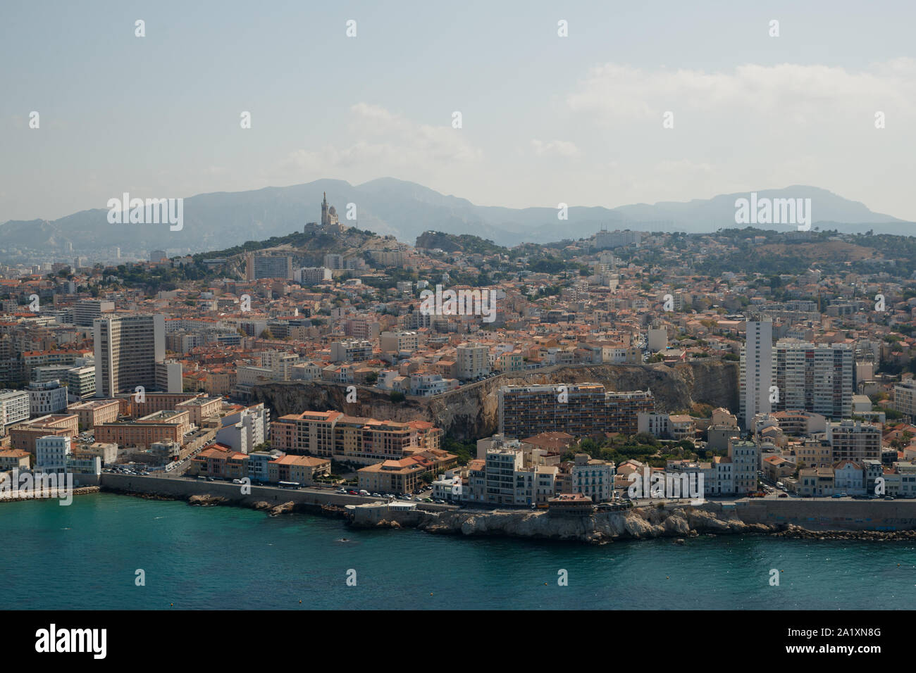 Birds eye view marseille france hi-res stock photography and images - Alamy