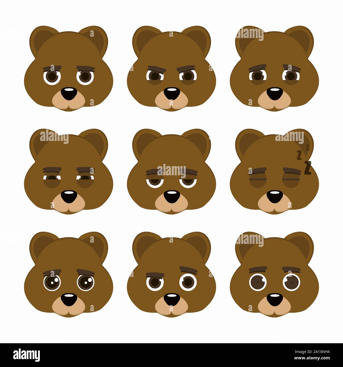 Disappointed Animal Face