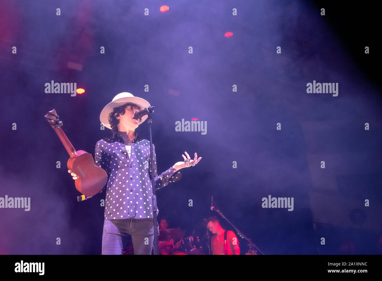 LP, American Singer, Live show in Bratislava, Slovakia. Laura ...