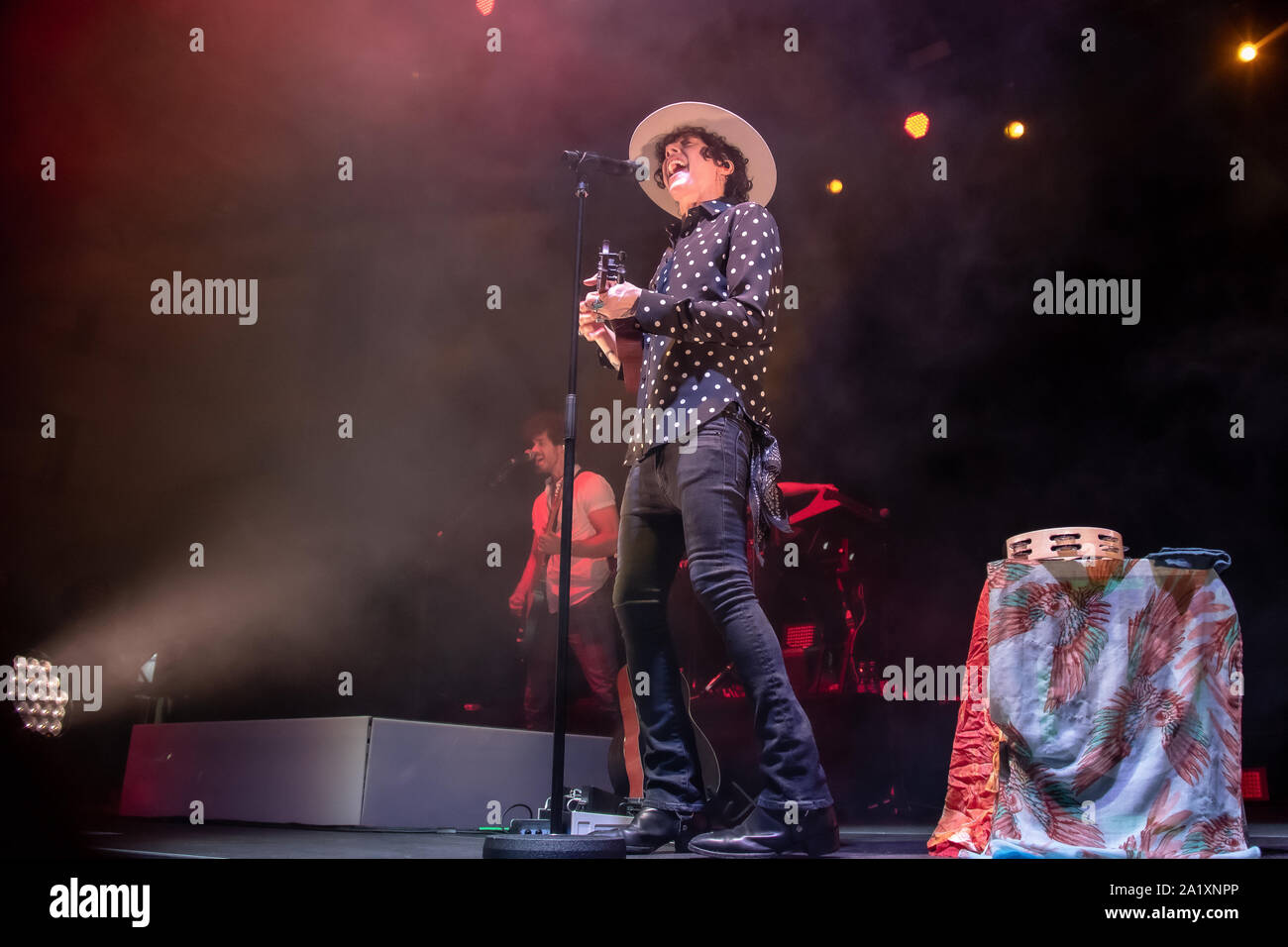 LP, American Singer, Live show in Bratislava, Slovakia. Laura ...