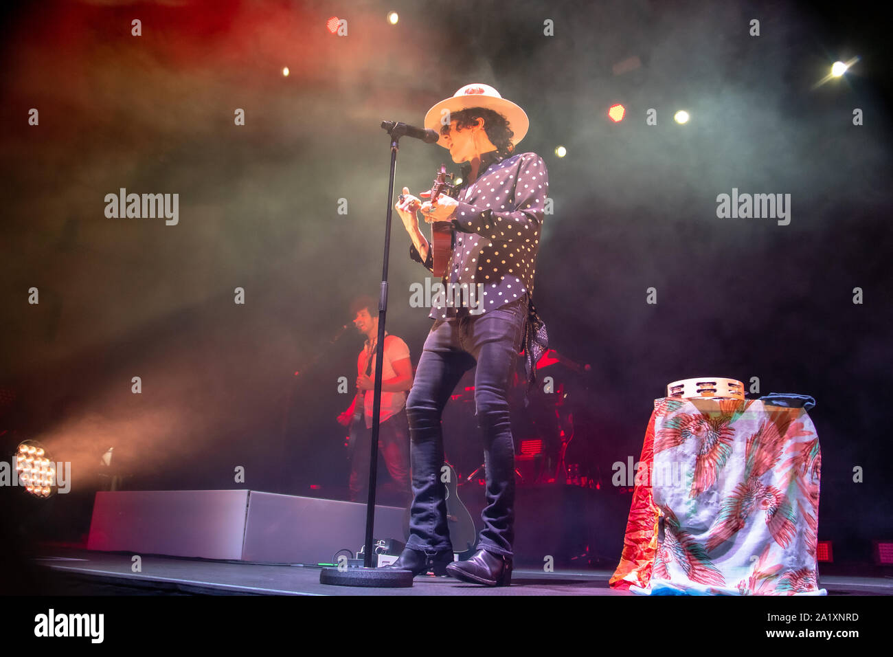 LP, American Singer, Live show in Bratislava, Slovakia. Laura ...