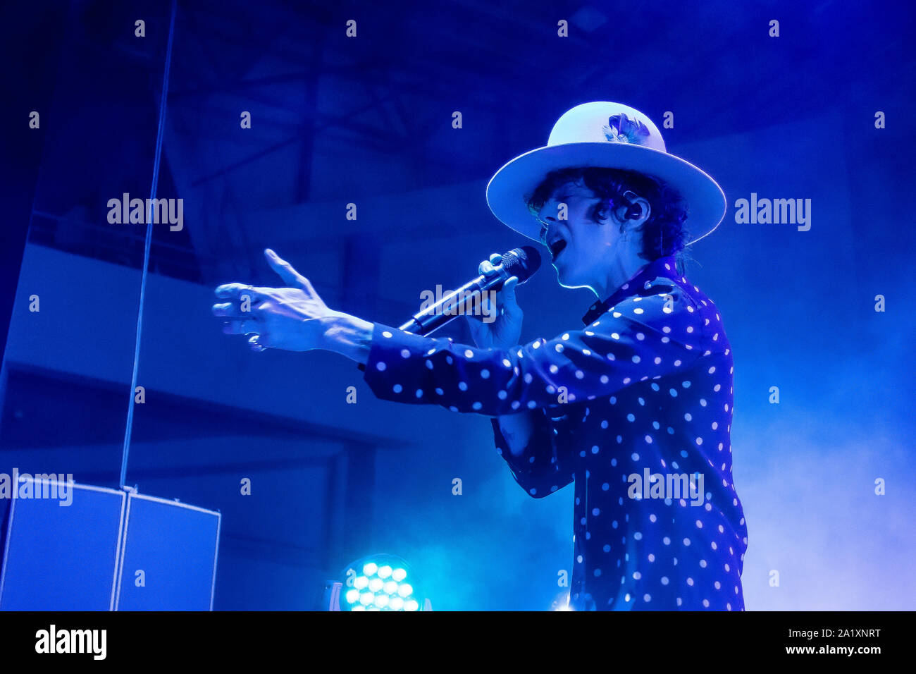 LP, American Singer, Live show in Bratislava, Slovakia. Laura ...