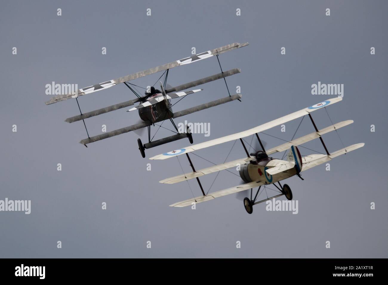 Great War Display Team - Sopwith Triplane and Fokker Dr1 Triplane ...