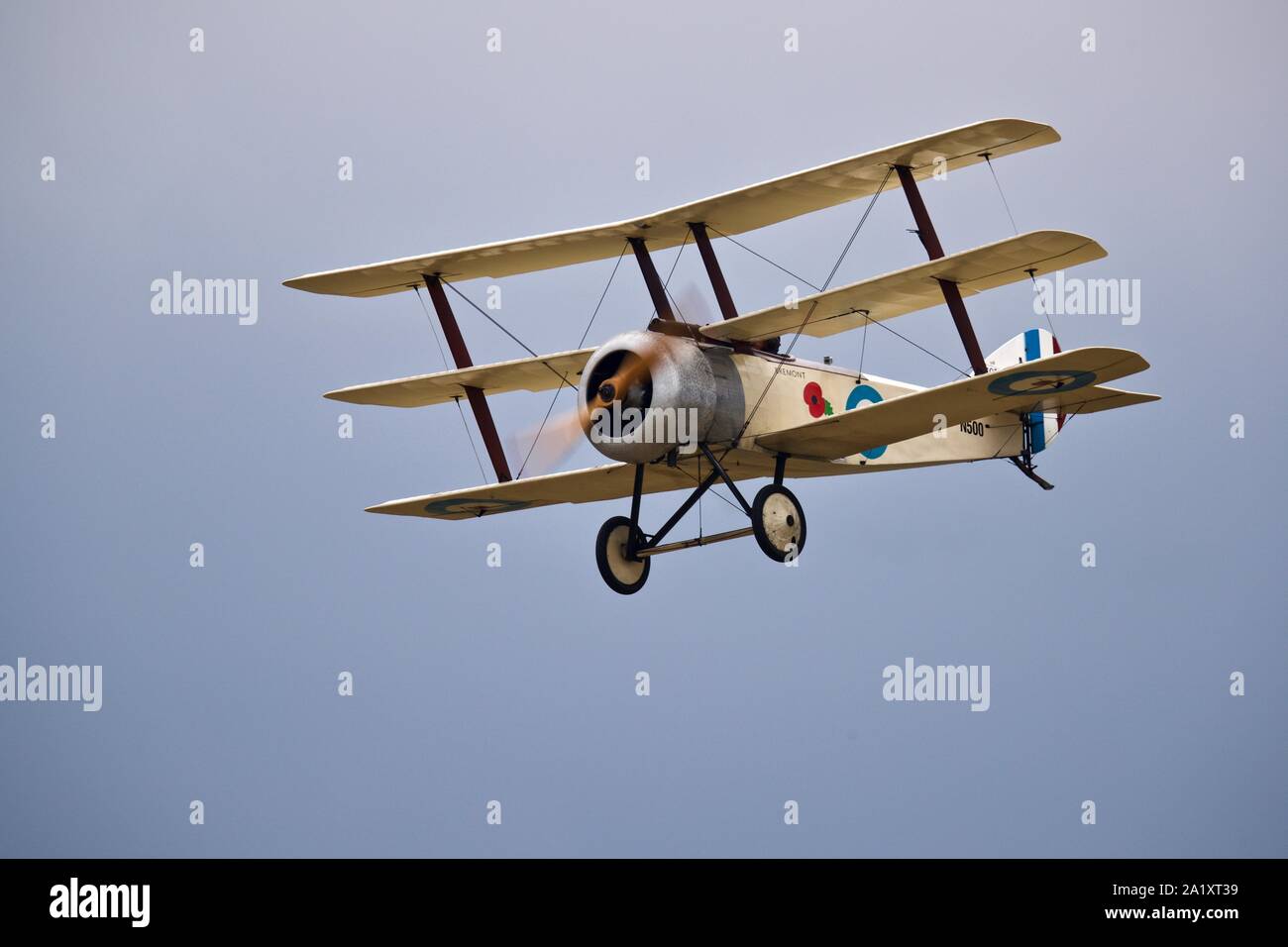 Great War Display Team Sopwith Triplane (N500) at the IWM Duxford ...