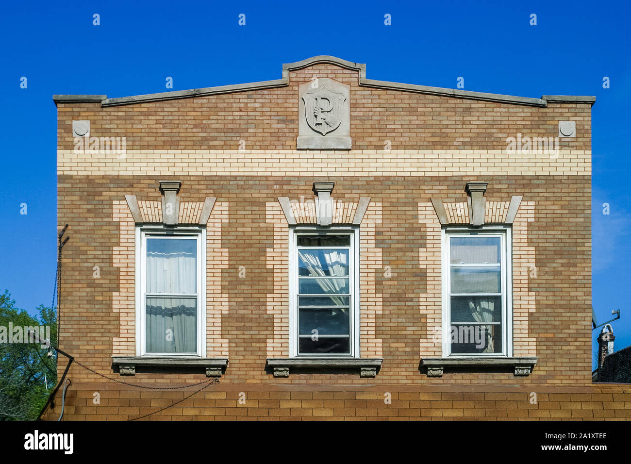 Peter Hand tied house in the West Town neighborhood Stock Photo - Alamy