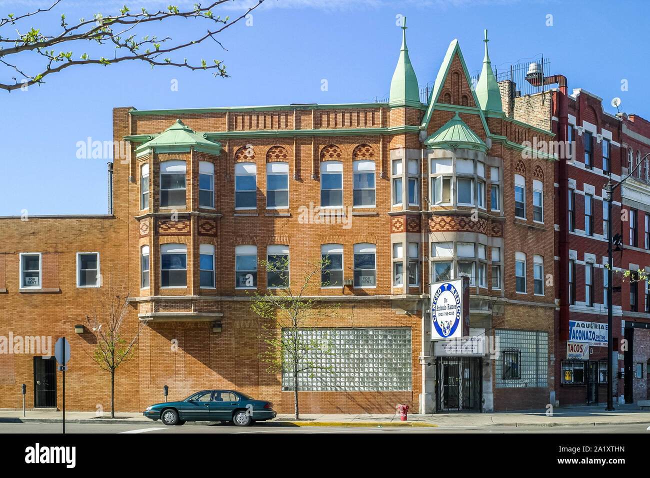 Tied house in the neighborhood Stock Photo - Alamy