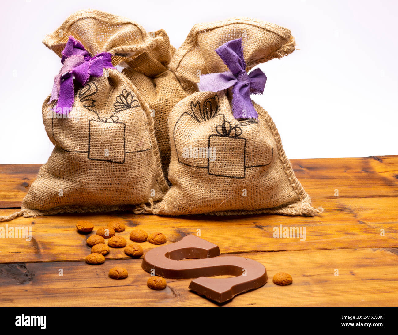 Celebration of Saint Nicholas, patron saint of children in Netherlands ...