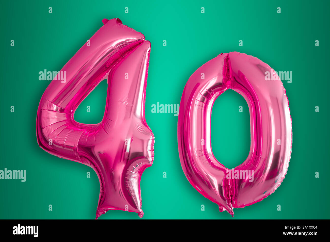40th birthday balloon hi-res stock photography and images - Alamy