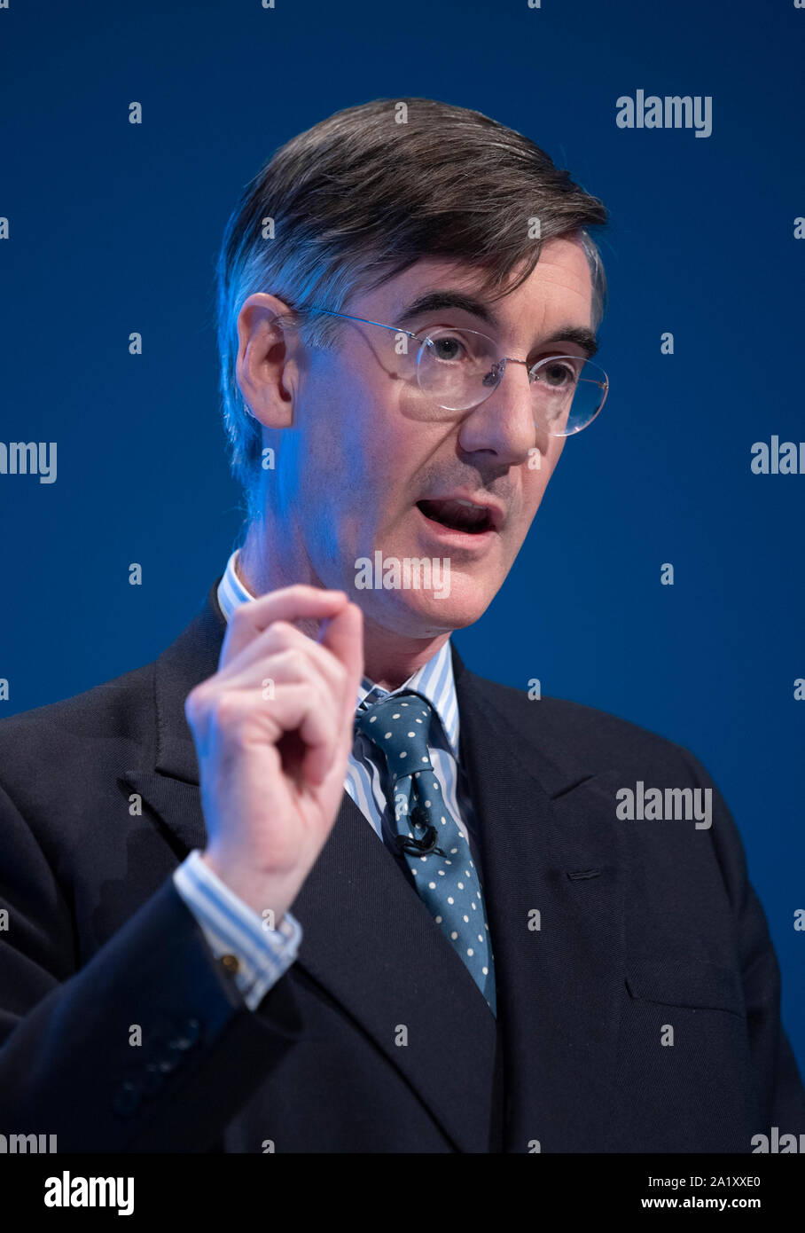 Manchester, UK. 29th September 2019. Jacob Rees-Mogg, Leader of the ...