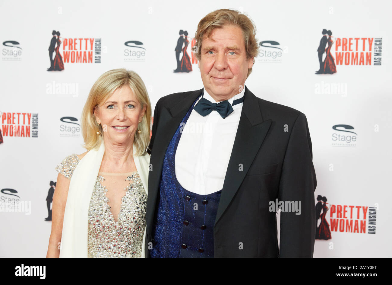 Hamburg, Germany. 29th Sep, 2019. Uwe Rohde, actor, and his wife Inga ...