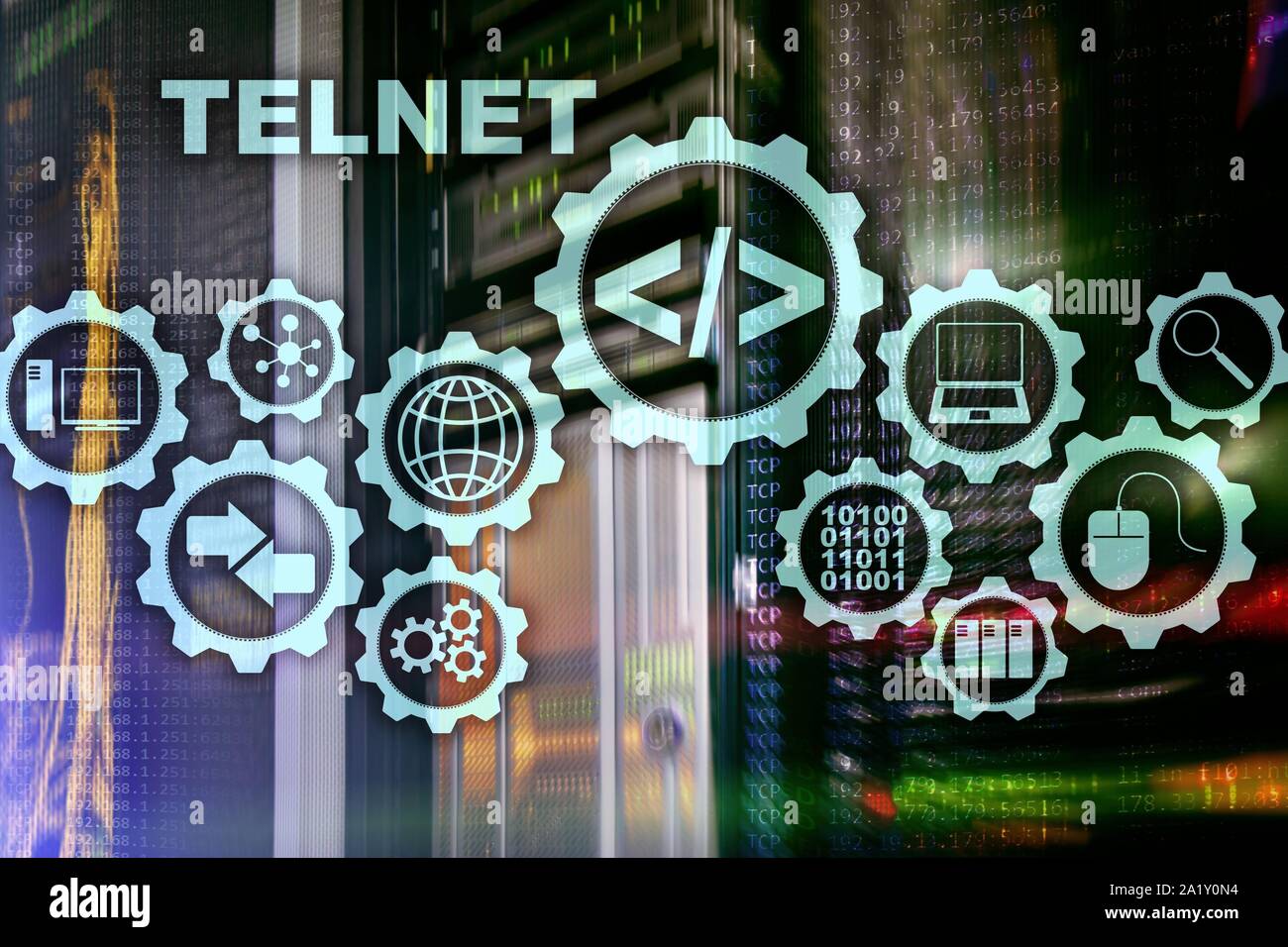 Teletype Network Protocol. Telnet Virtual terminal client. Internet and ...