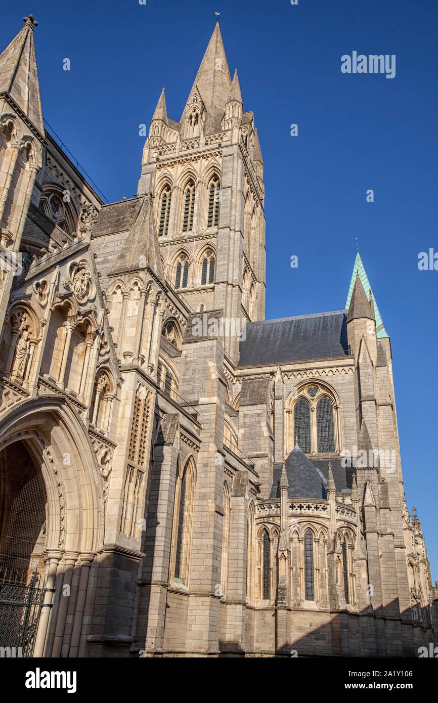 Truro Cathedral, Cornwall Stock Photo - Alamy