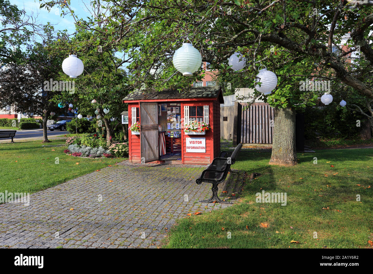 Information booth hi-res stock photography and images - Alamy