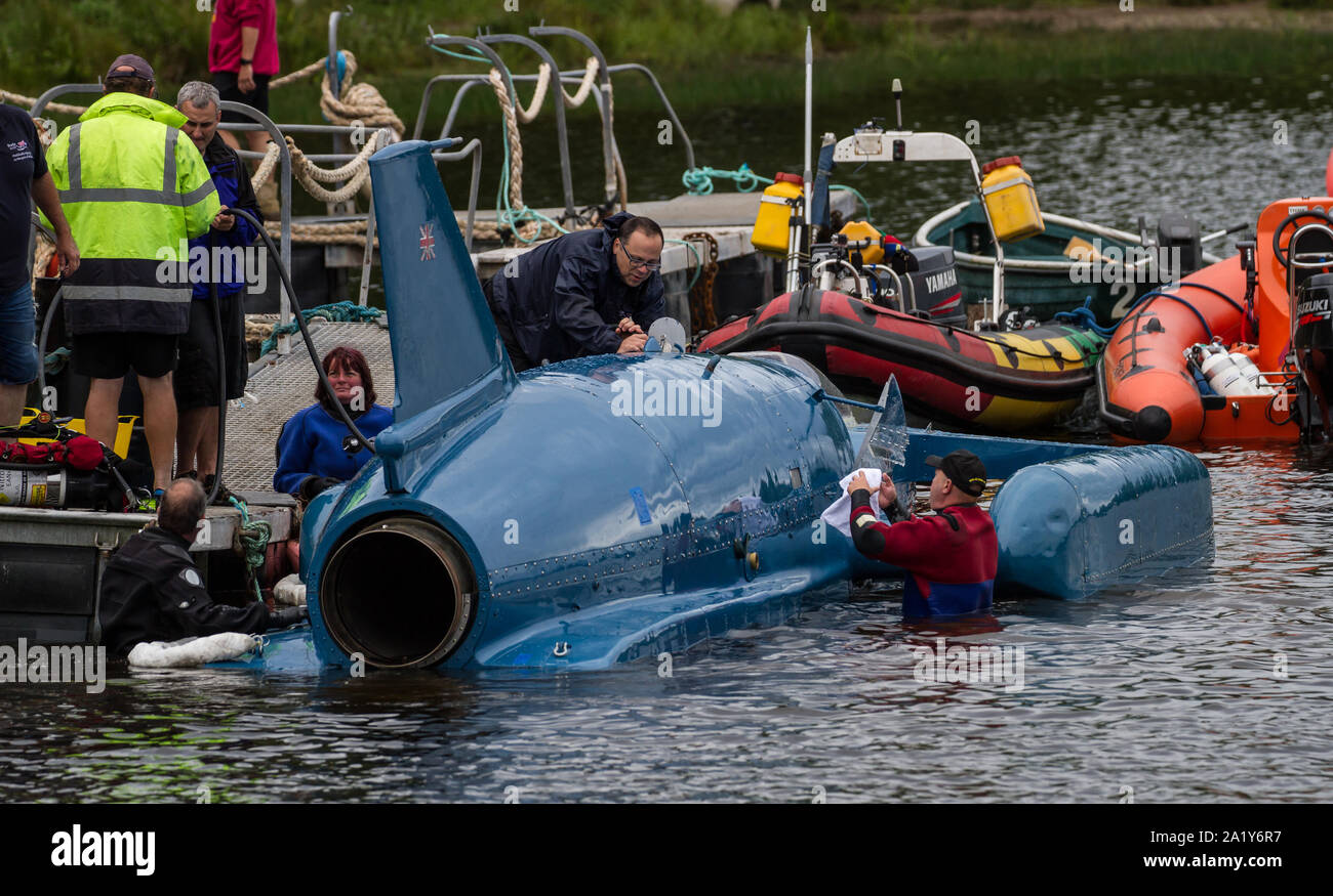 Donald Campbells Bluebird K7 High Resolution Stock Photography and ...