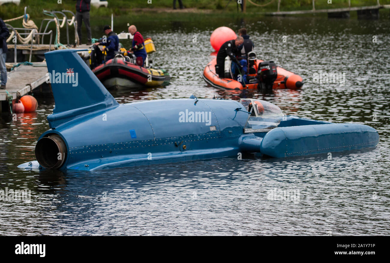 Donald campbell coniston water 1967 hi-res stock photography and images ...