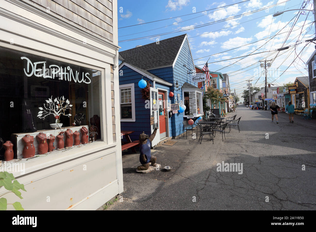 Bearskin Neck neighborhood of Rockport Massachusetts Stock Photo - Alamy