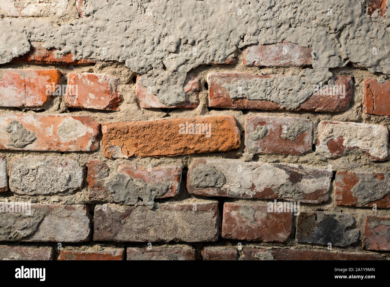 Real red brick wall texture hi-res stock photography and images - Alamy
