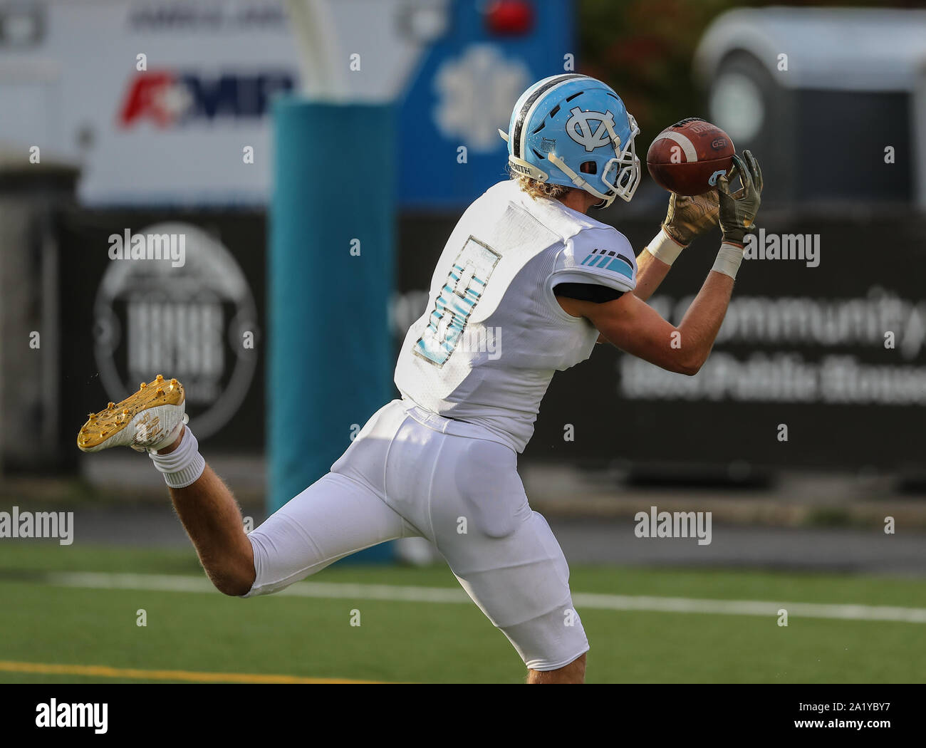 Football action with Lewis and Clark vs. Central Valley High school at ...