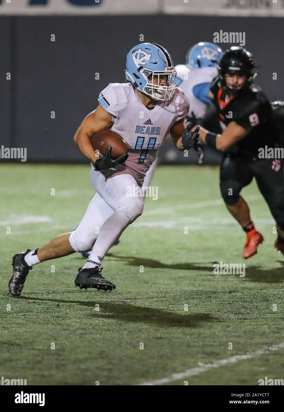 Football action with Lewis and Clark vs. Central Valley High school at ...