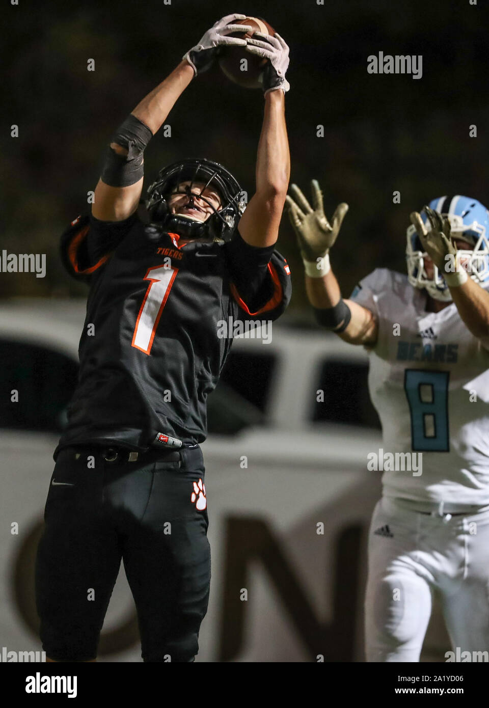 Football action with Lewis and Clark vs. Central Valley High school at ...