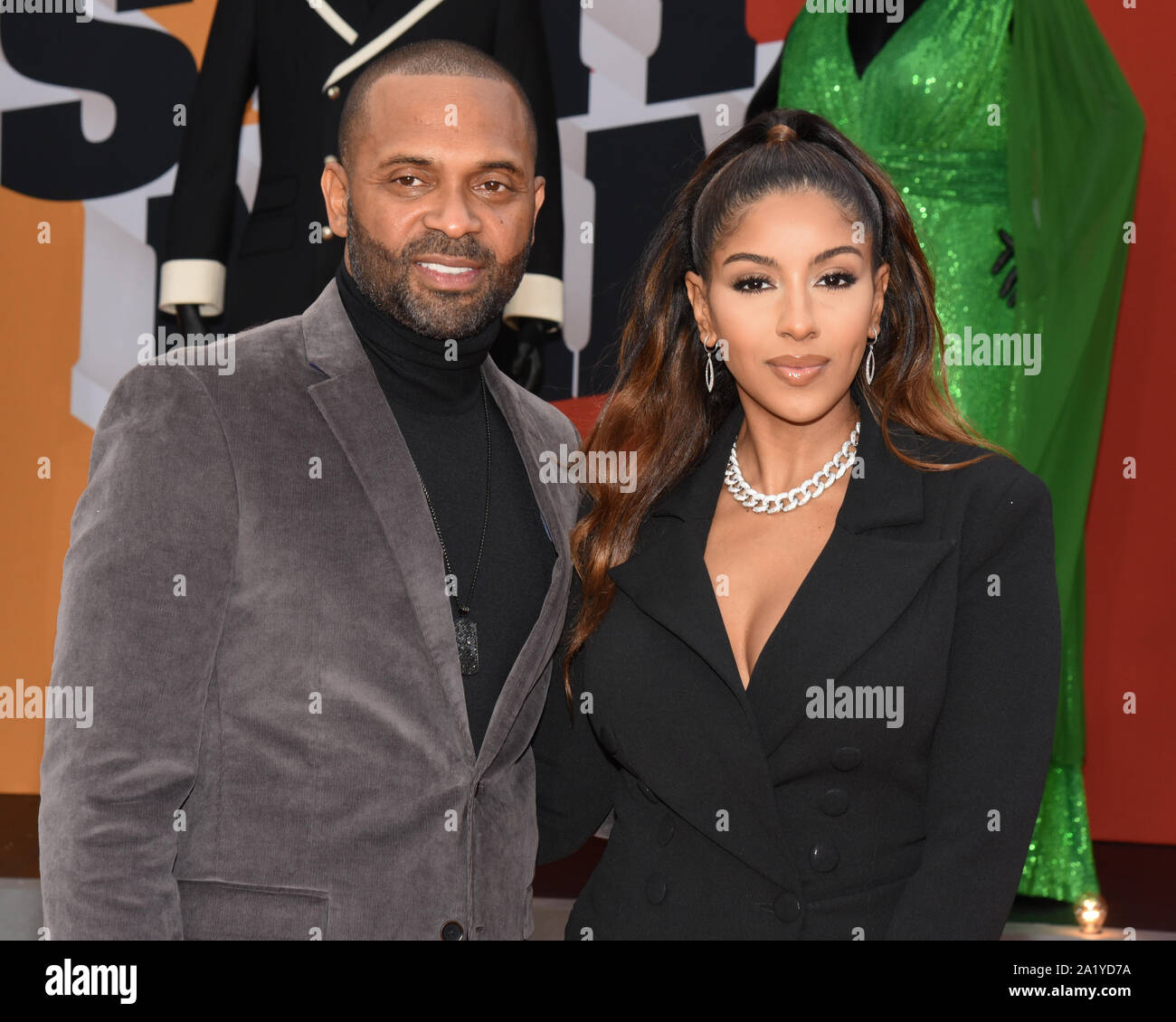 Los Angeles, California, USA. 28th Sep, 2019. Mike Epps, Kyra Robinson ...