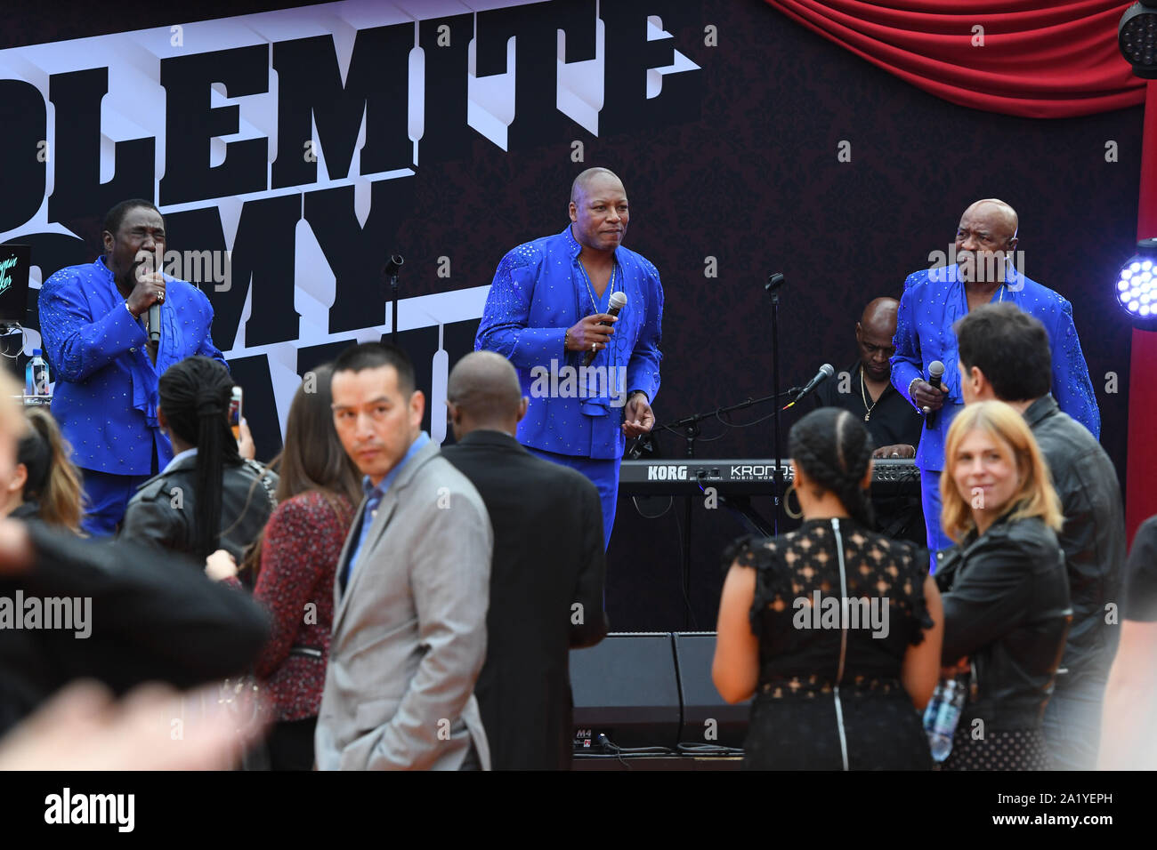 Los Angeles, California, USA. 28th Sep, 2019. The O'Jays. Netflix's ...