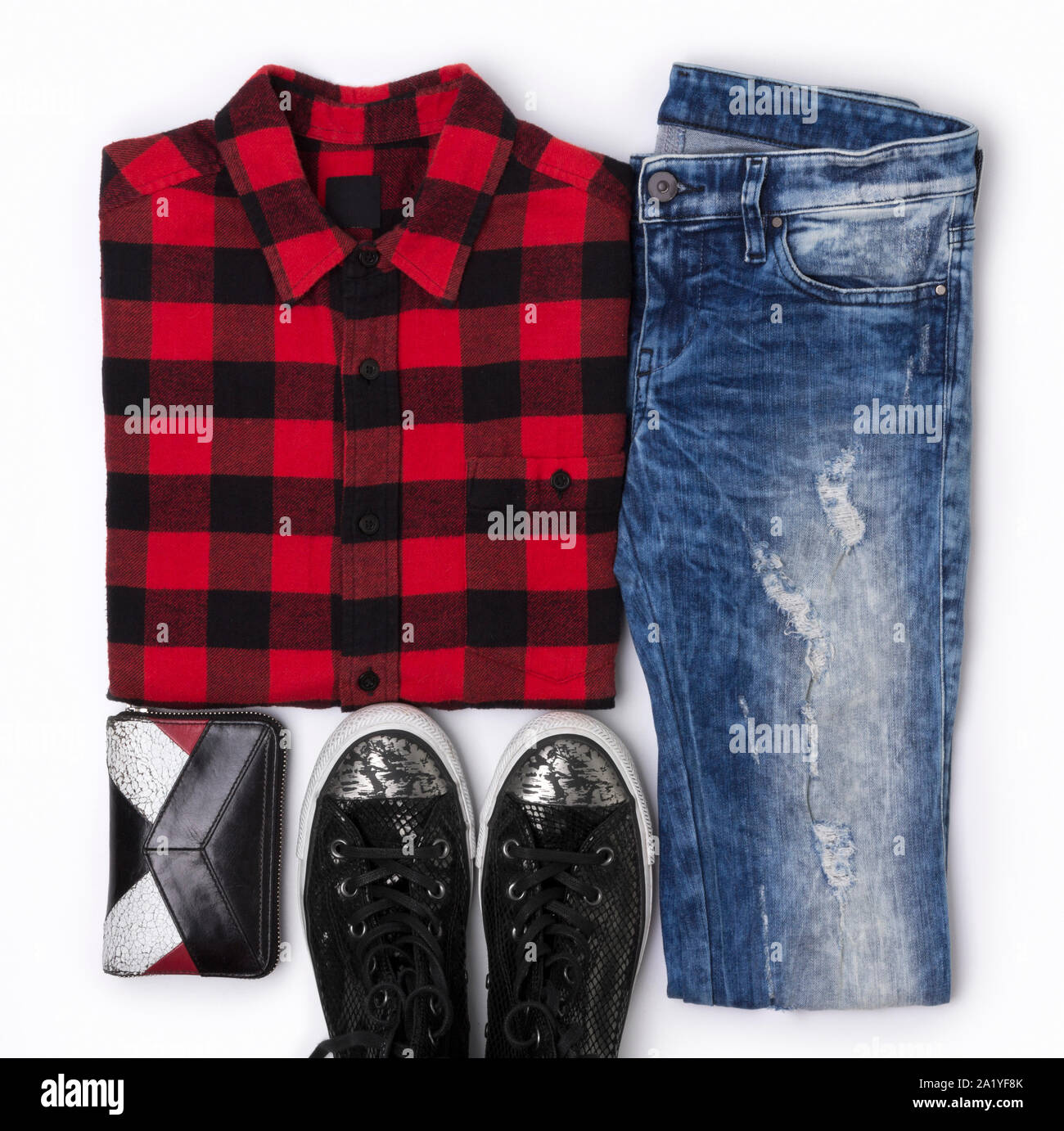 Flat lay t shirt hi-res stock photography and images - Alamy