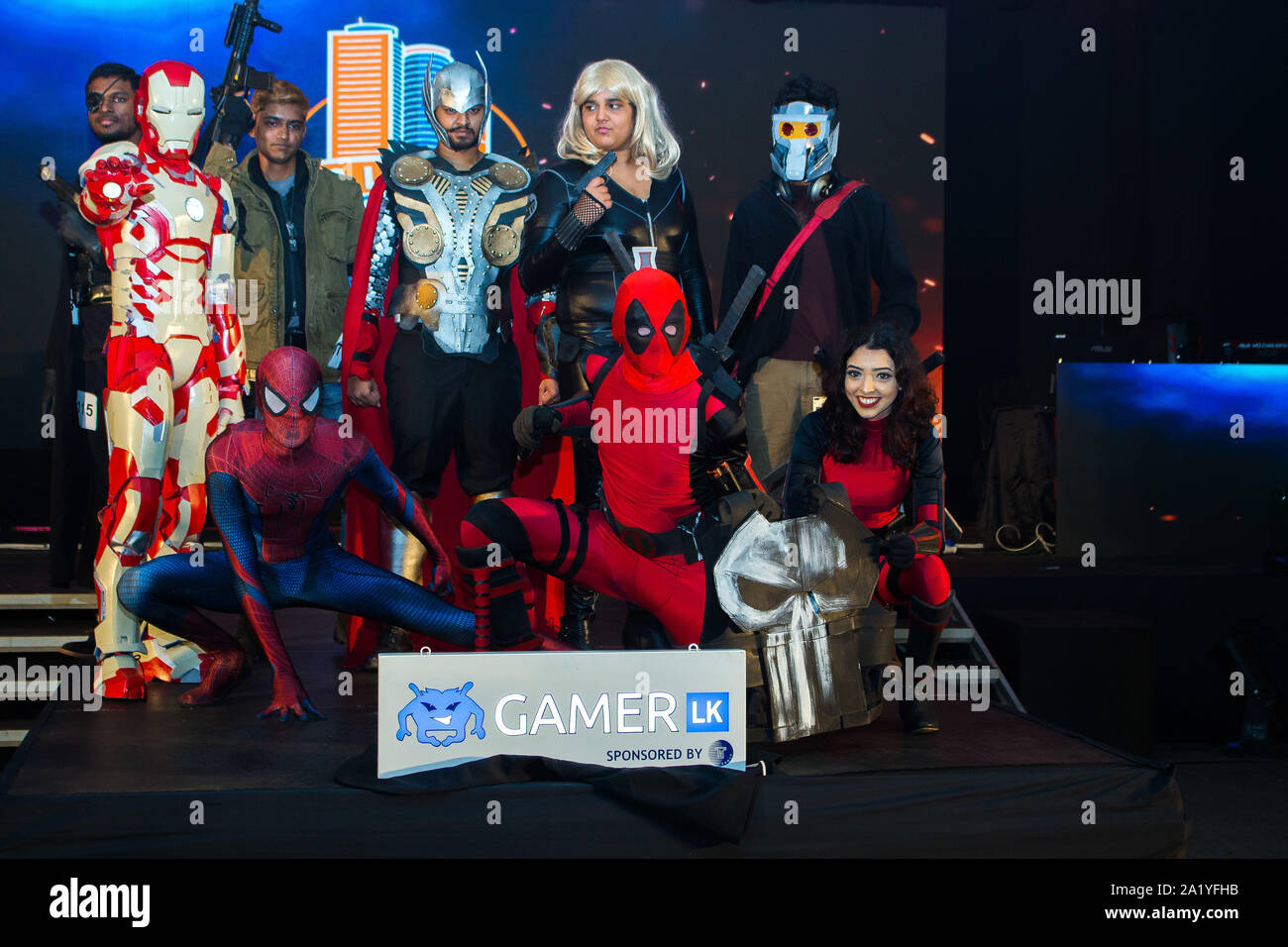 10/December/2017 - Comic-con exhibition and cosplay event held in Sri ...