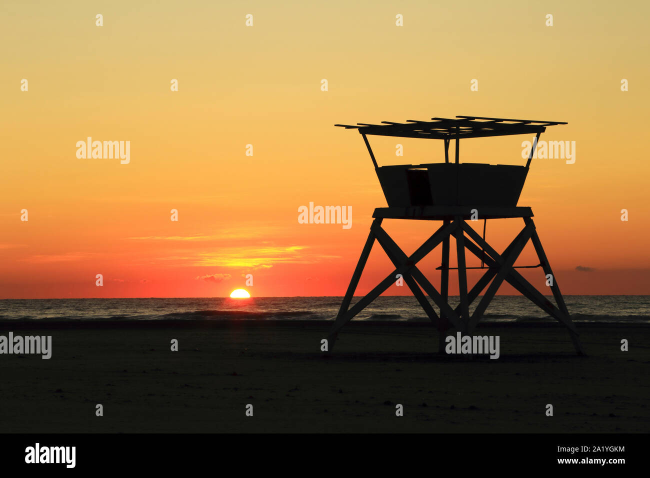 Lifeguard patrol tower hi-res stock photography and images - Alamy