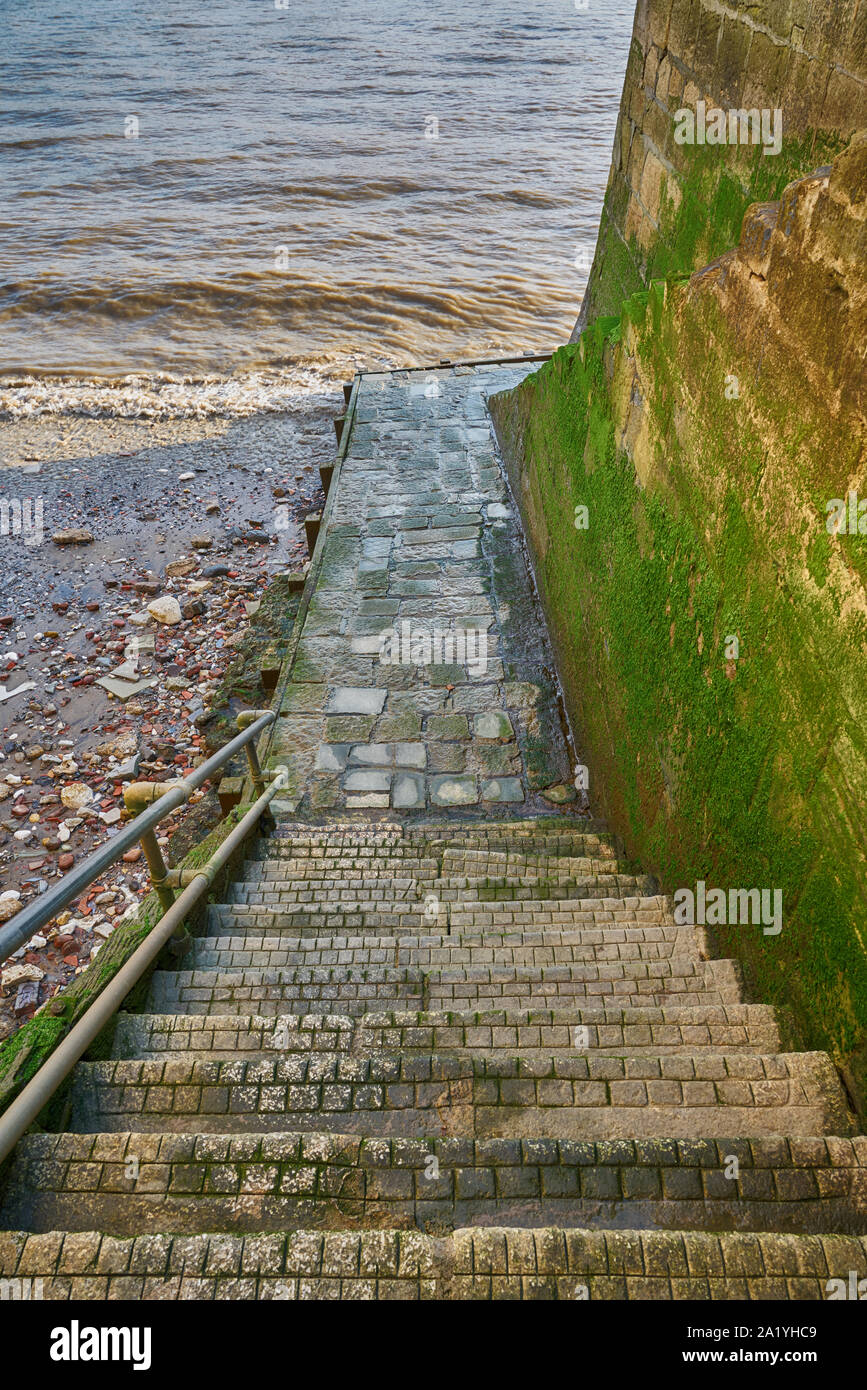 thames stairs at wapping Stock Photo - Alamy