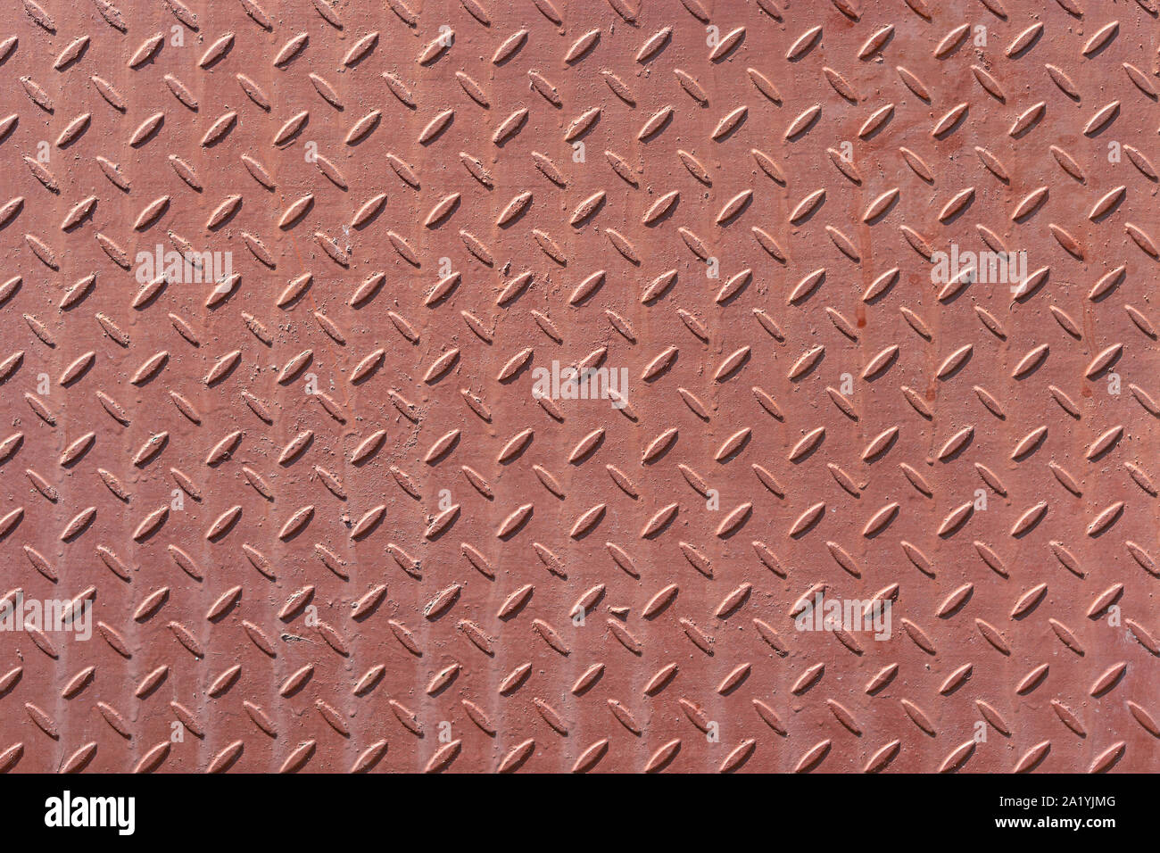 Corrugated metal surface with diamond plate texture. The diamond steel ...