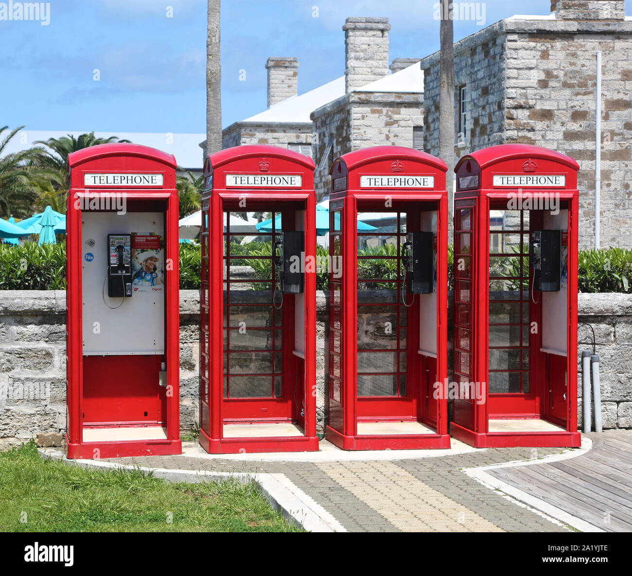 Royal naval dockyard bermuda telephone hi-res stock photography and ...