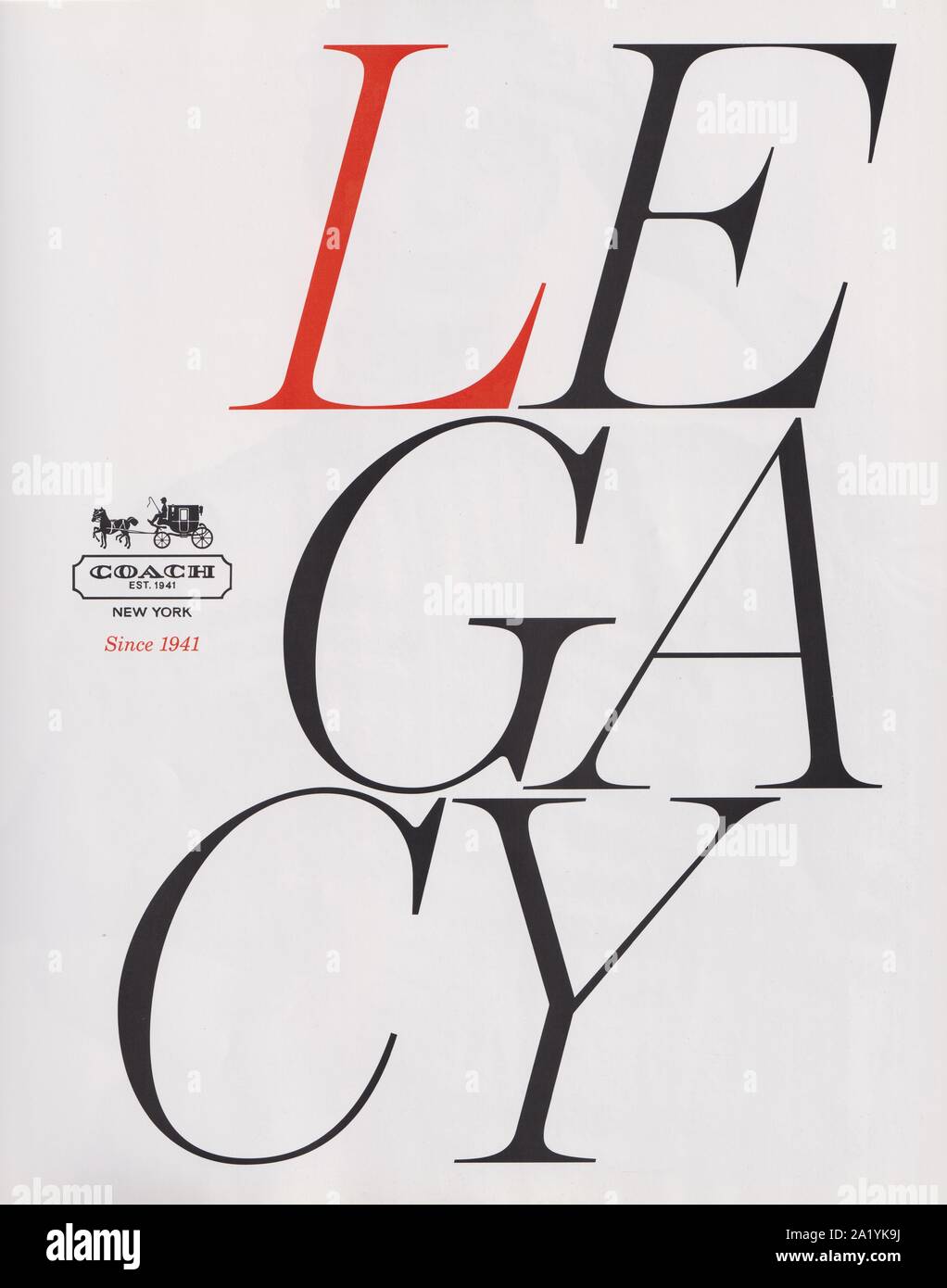 The legacy poster hi-res stock photography and images - Alamy