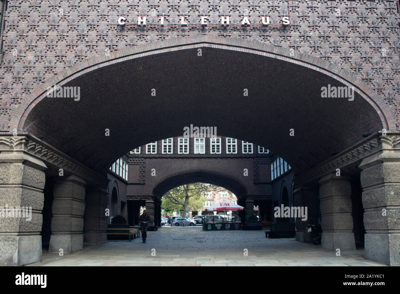 The Chilehaus, a ten-story office building in 1920s Brick Expressionism ...