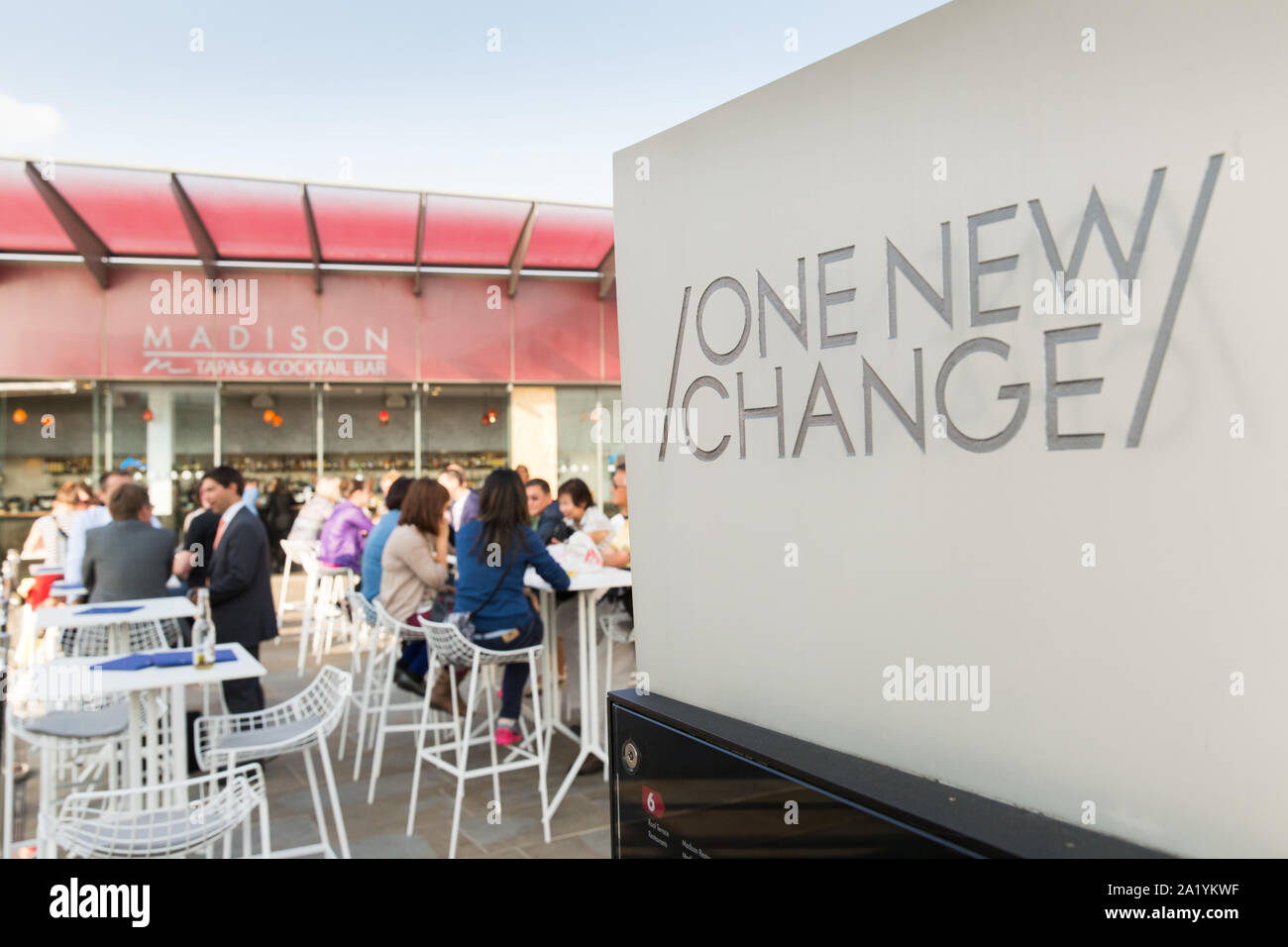 one new change rooftop Stock Photo - Alamy