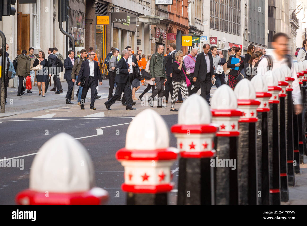 City of london bollards hi-res stock photography and images - Alamy