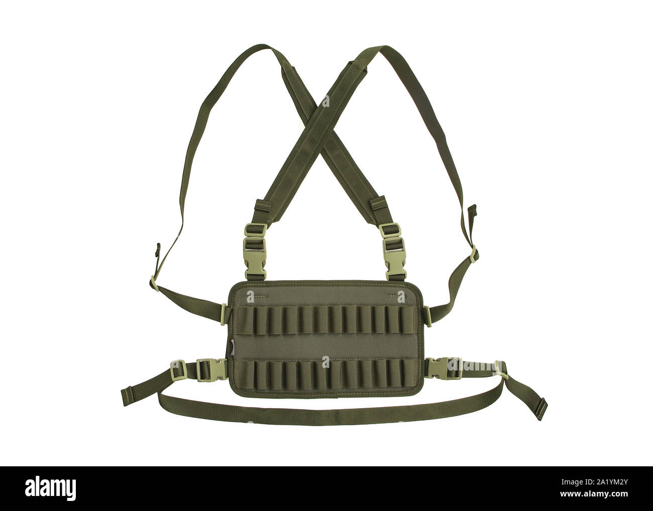 Modern bandolier isolated on a white background. Accessory for ...