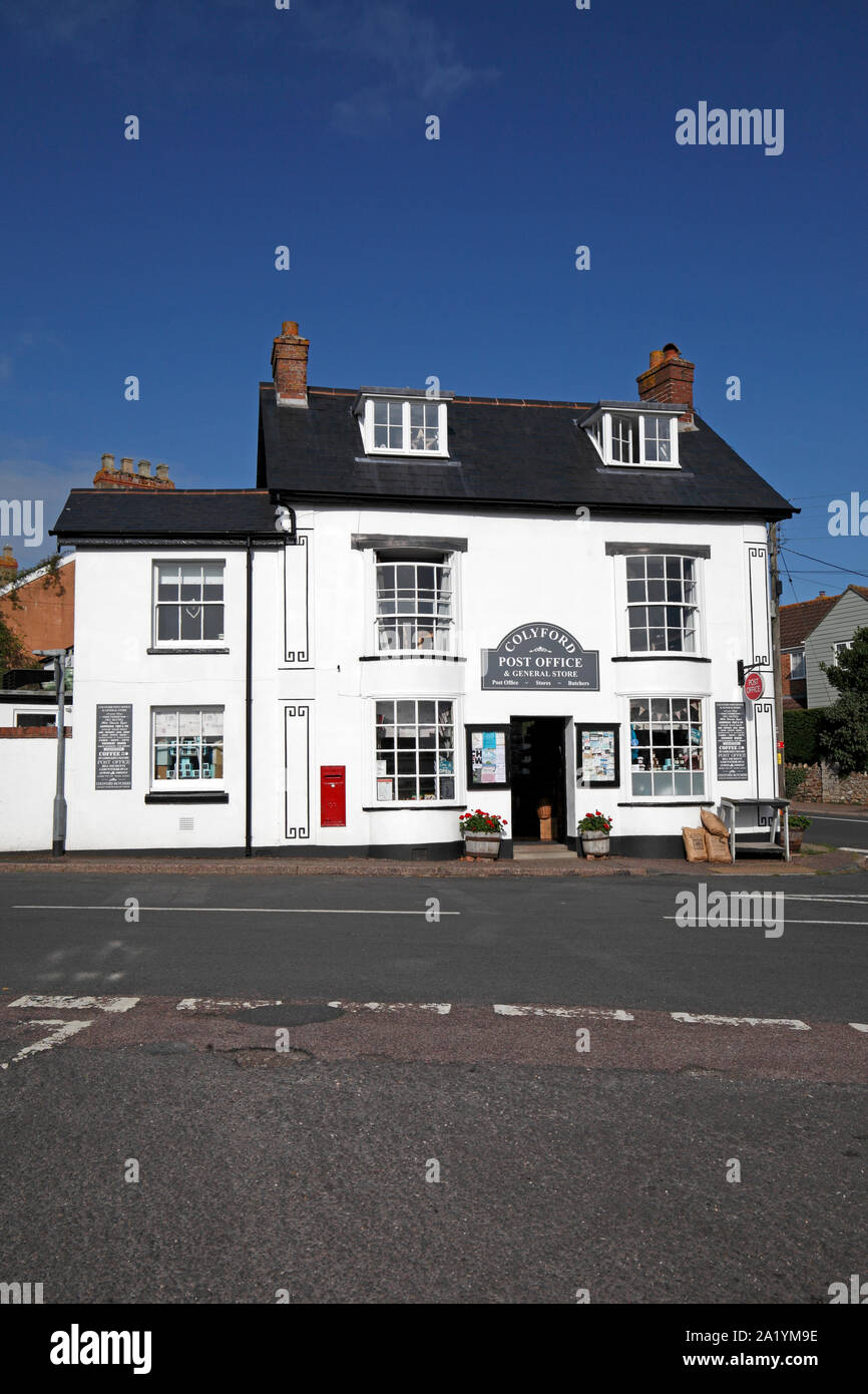 Post office and general store, Colyford, East Devon, UK Stock Photo - Alamy