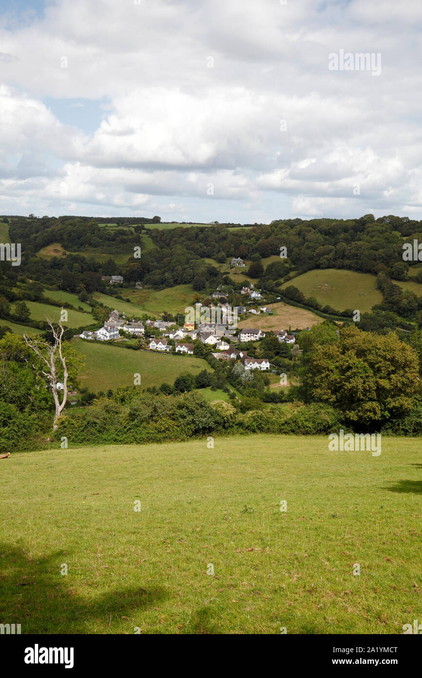 Village of Branscombe, East Devon, UK Stock Photo - Alamy