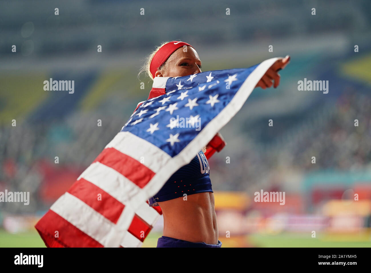 Sandi morris pole vault hi-res stock photography and images - Alamy