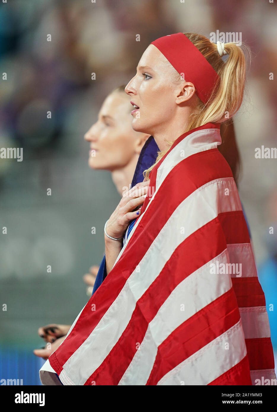 Sandi morris pole vault hi-res stock photography and images - Alamy