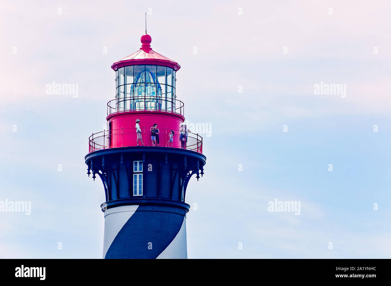 The St. Augustine Lighthouse is pictured, Sept. 6, 2019, in St ...