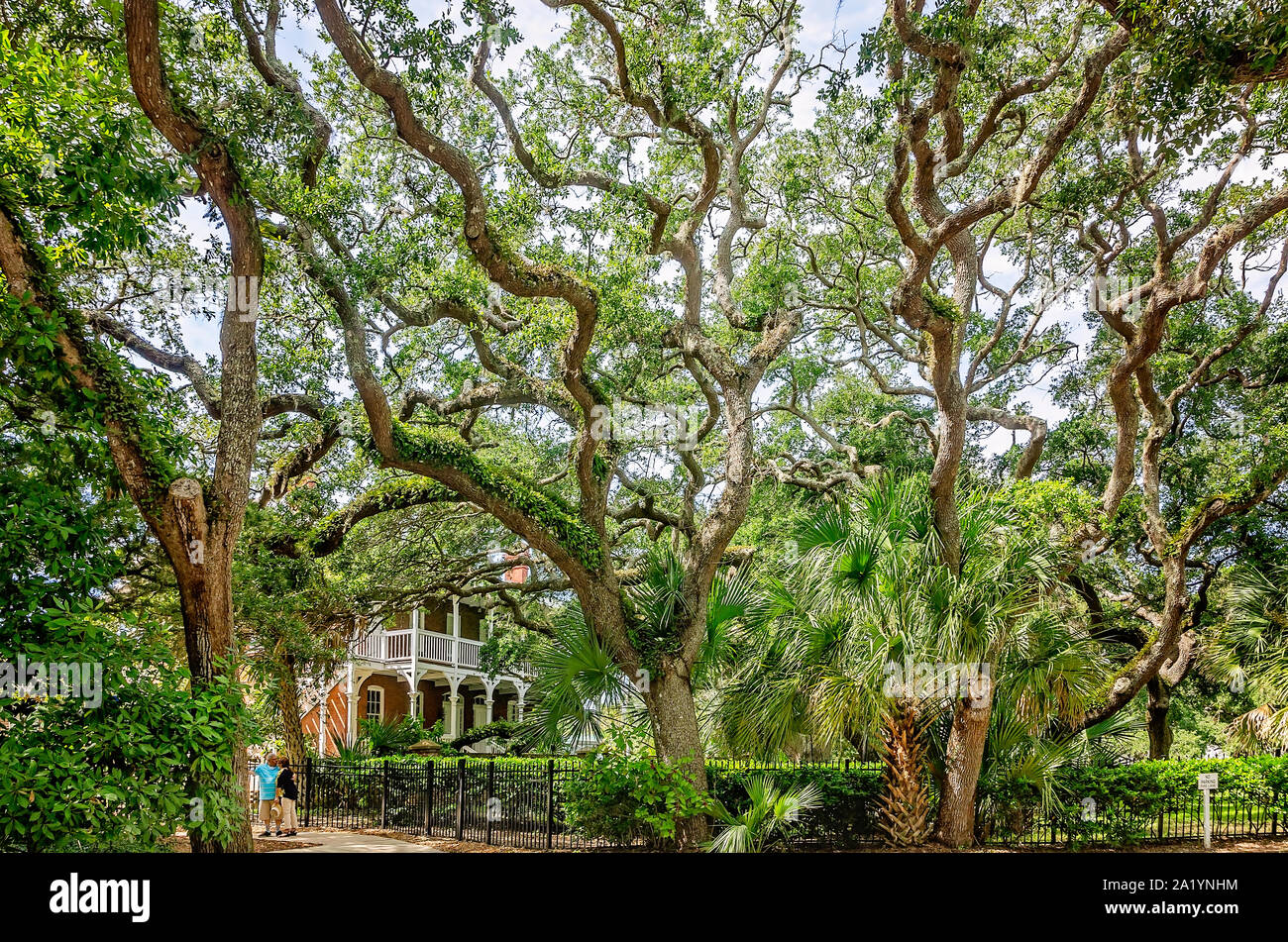 The home of St. Augustine Lighthouse keeper William Harn is pictured at ...