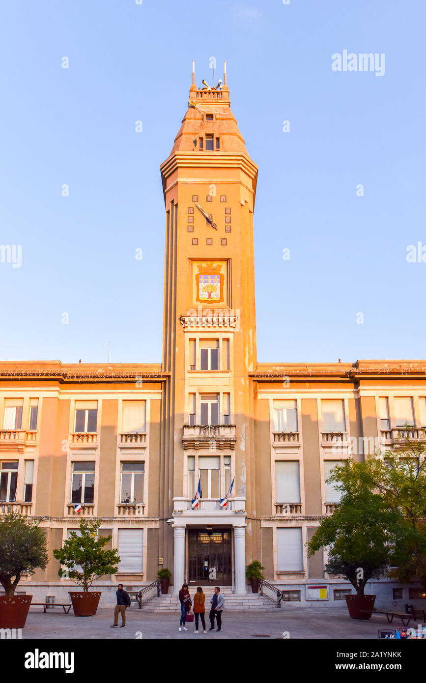 Mairie, town of Privas, Ardeche, France Stock Photo - Alamy