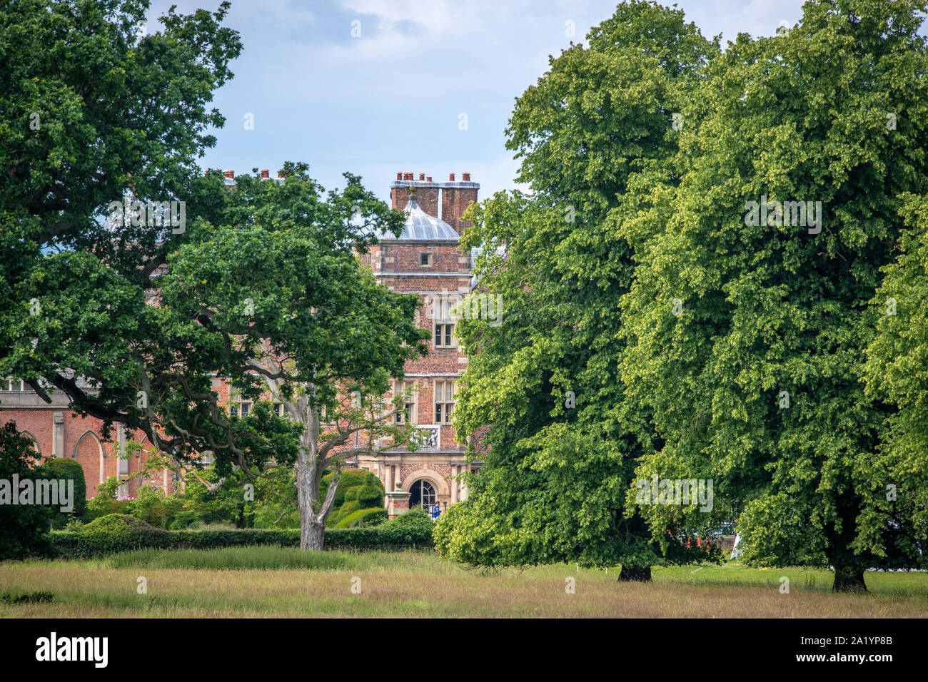 The historic Kiplin Hall, Scorton, UK Stock Photo - Alamy