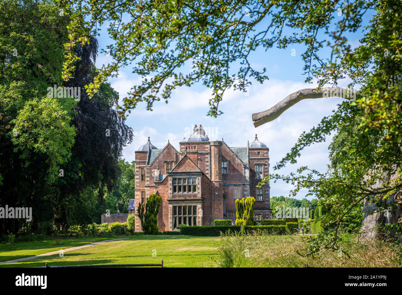 The historic Kiplin Hall, Scorton, UK Stock Photo - Alamy